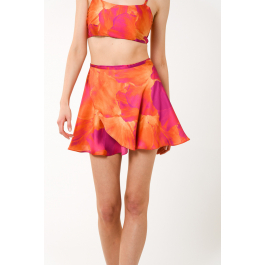 MARASCHINO PRINTED SKIRT - SUNSET | Coquette Concept